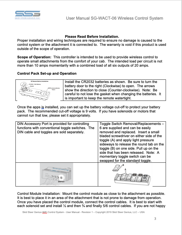 Technical Manuals — Skid Steer Genius